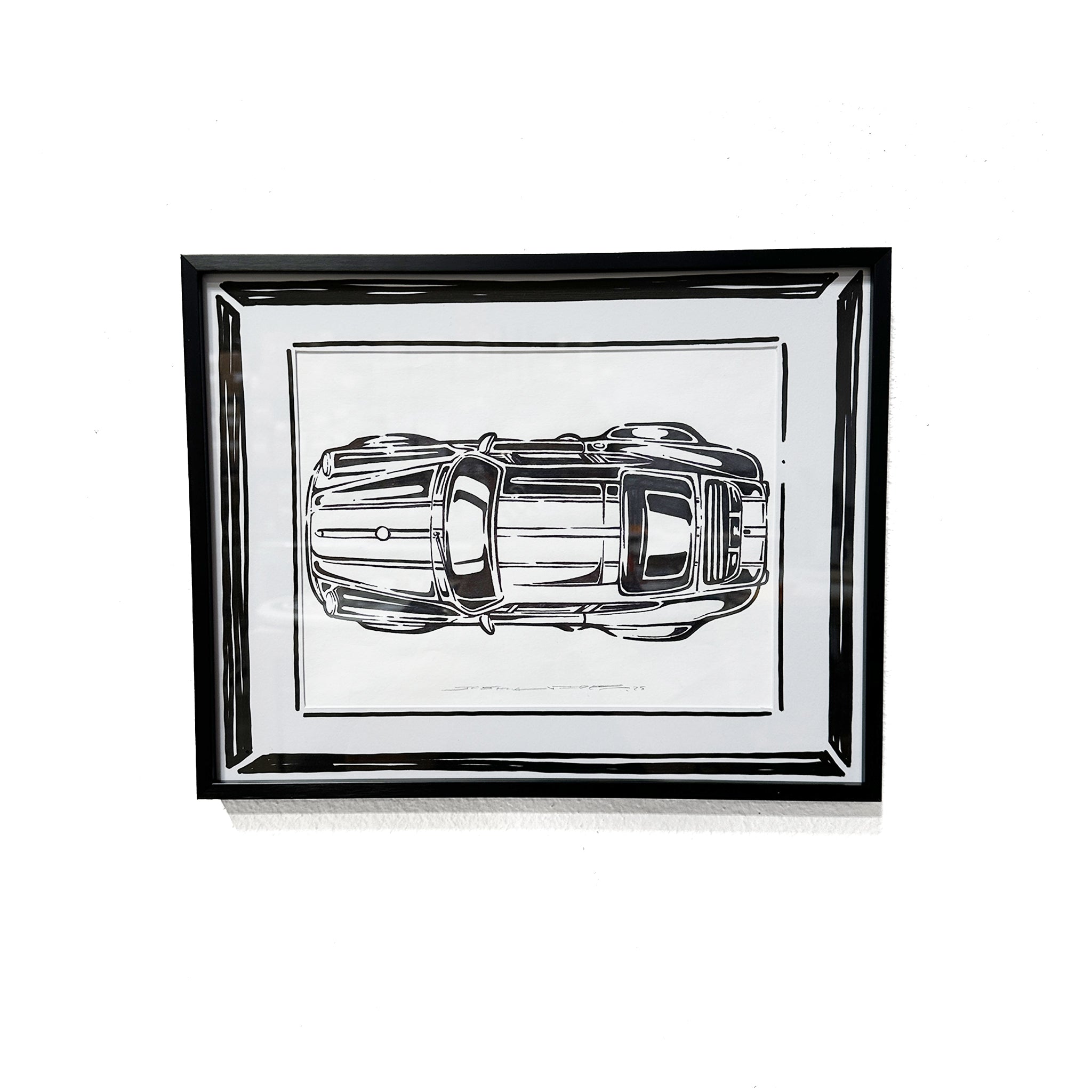 Original Drawing 10 - Check Engine Light – Joshua Vides